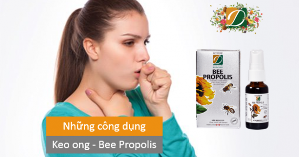 Những công dụng từ Keo ong Bee Propolis