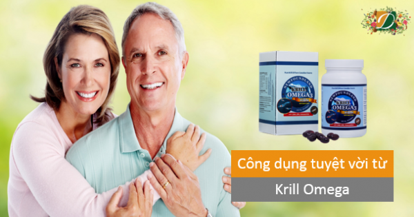 Công dụng dầu Nhuyễn thể Krill Omega 3