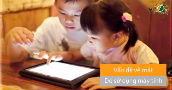 Vấn đề về mắt do sử dụng máy tính